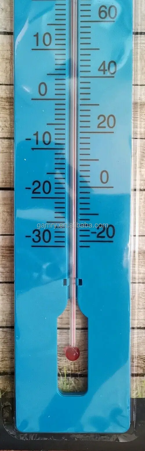 Large Jumbo Wall Mounted Plastic Thermometer 40cm Easy Read