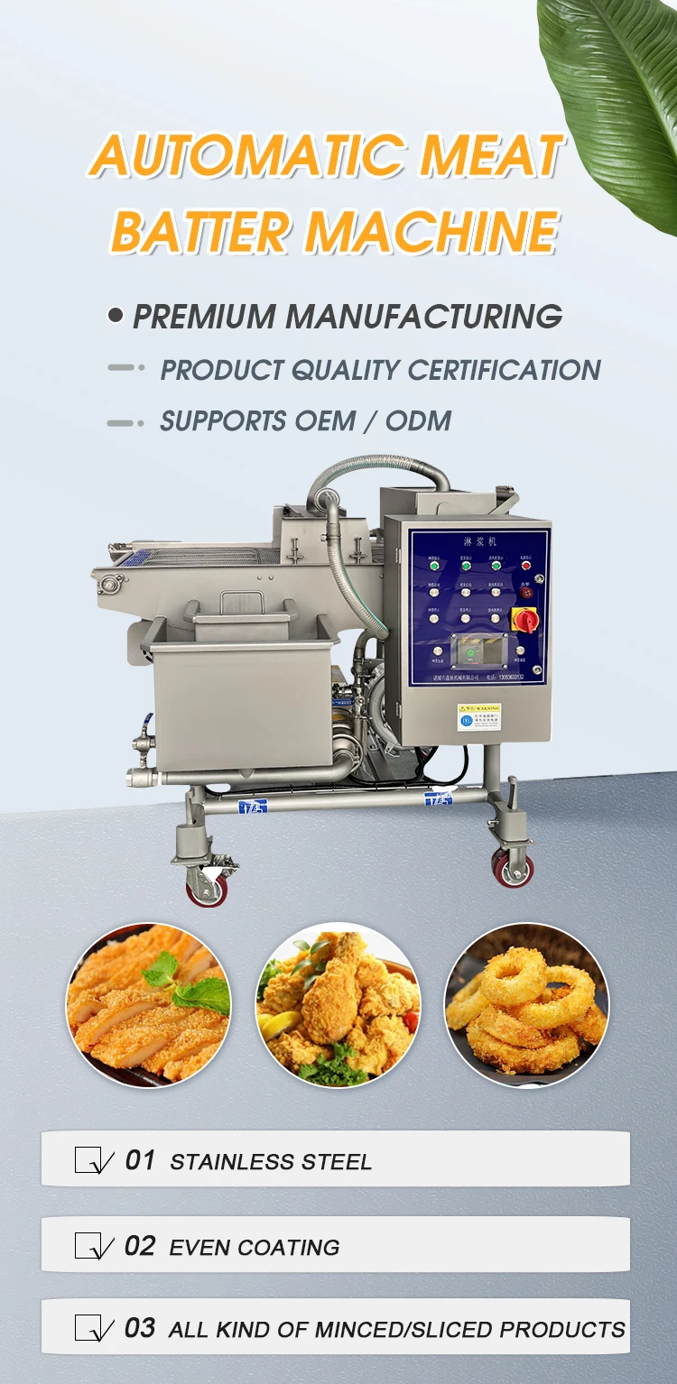 JASIMA Automatic Meat Processing - High Efficiency Battering Machine