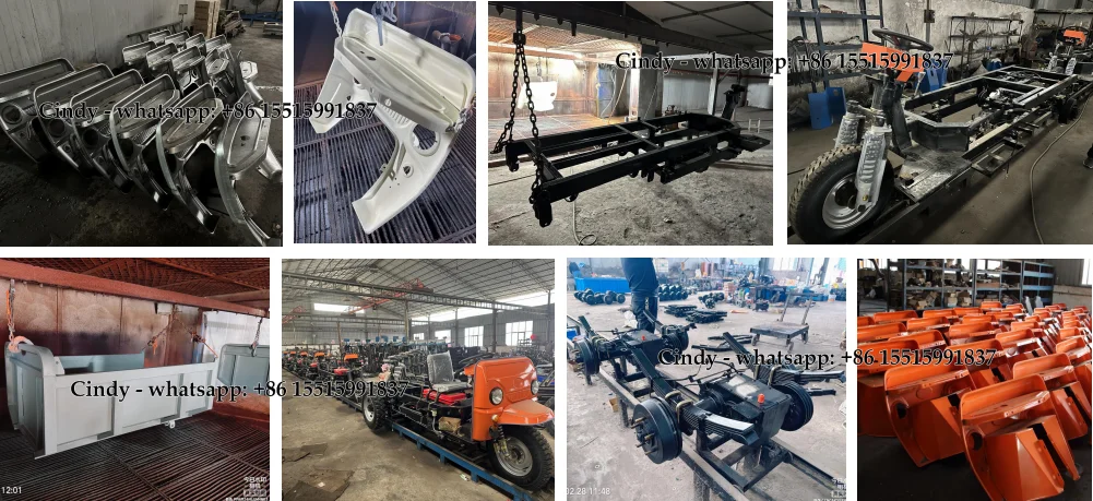 LK270D Mining Electric Startup Dumper Tricycle diesel Three Wheeler ...