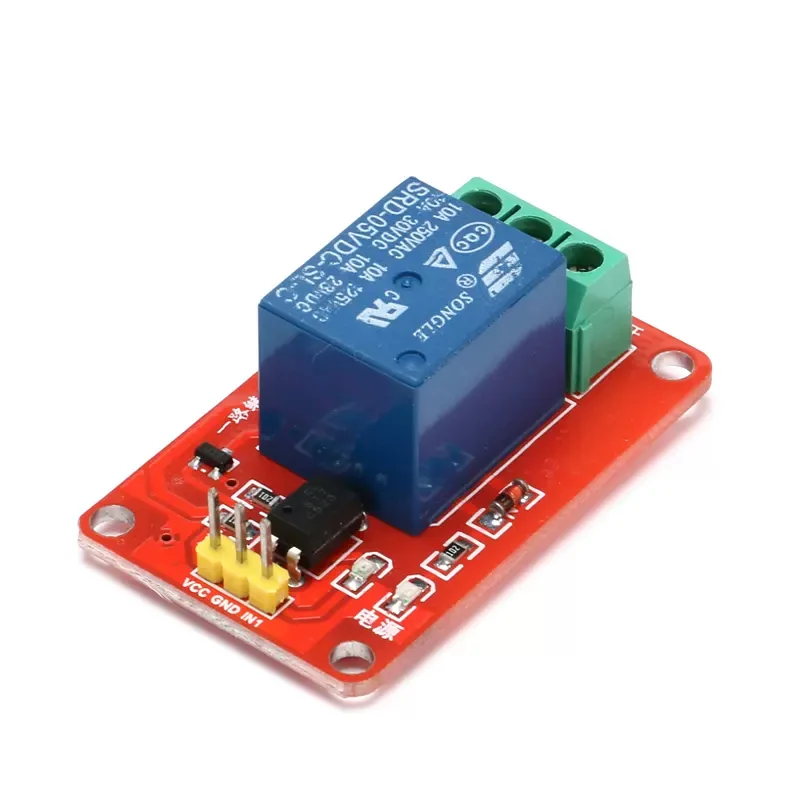 Original 1-Way 5V relay module optocoupler isolation/low-level suction ...