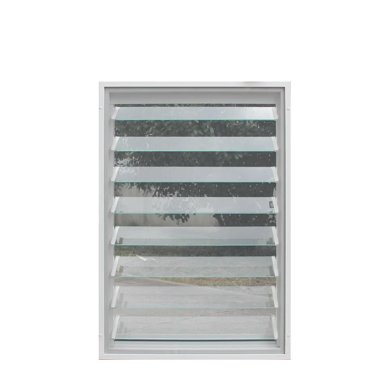 Modern Aluminum Hurricane Proof Louver Glass For Windows And Doors ...