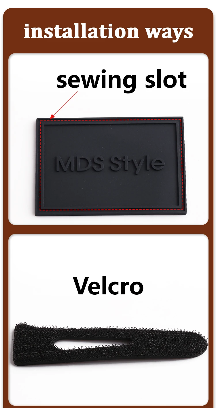 Customized Soft Pvc Tag Patches Engraved Logo Silicone Badge Rubber ...