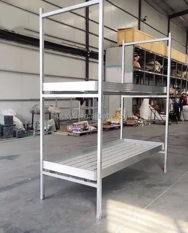 Factory Farming Mushroom Cultivation Shelves - Metal Racks