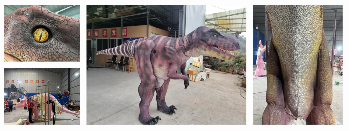 Wearable Simulation Dinosaur Costume Animatronic Model For Adults ...