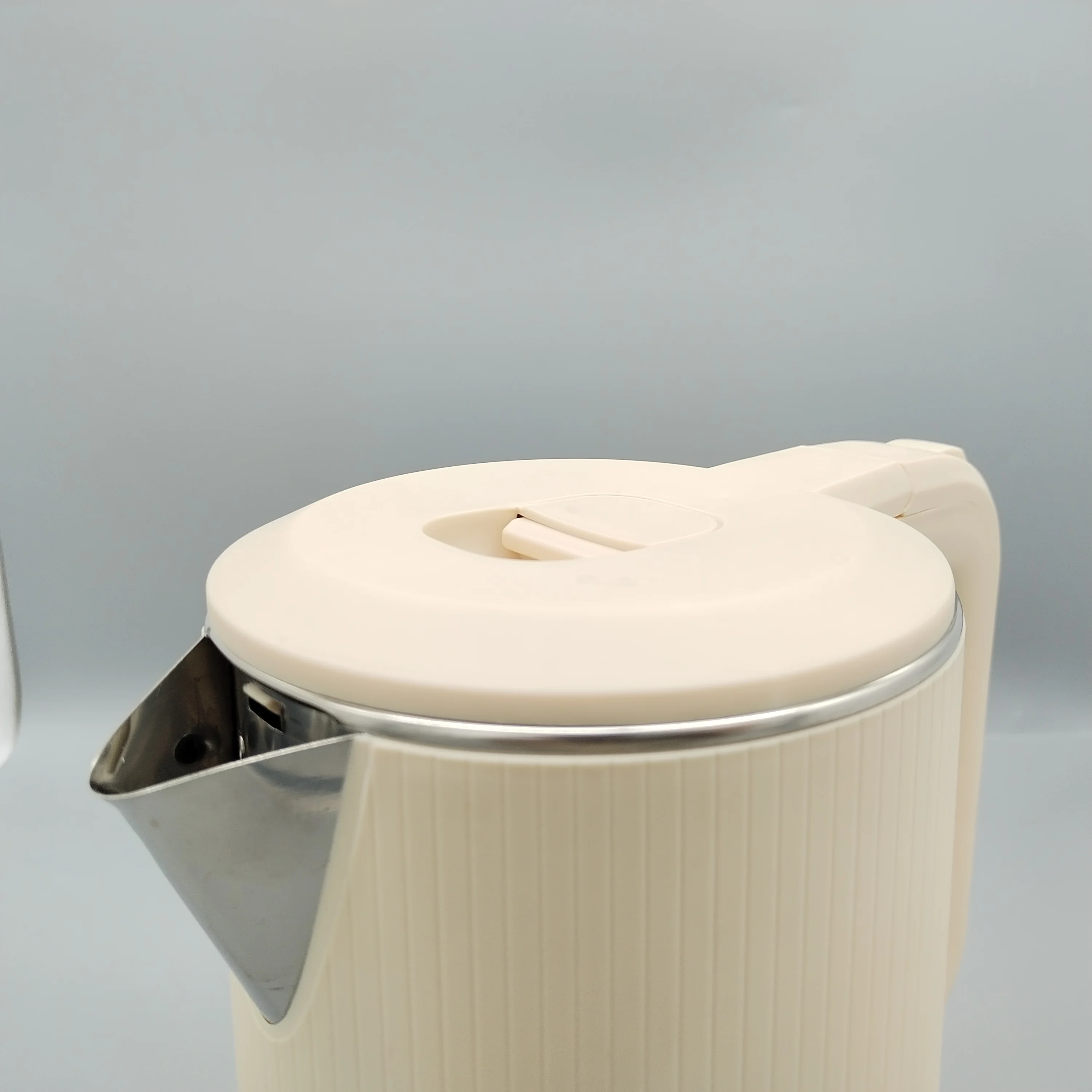 SUTAI Electric Kettle - 1.8L Beige Cream Color for Hotels