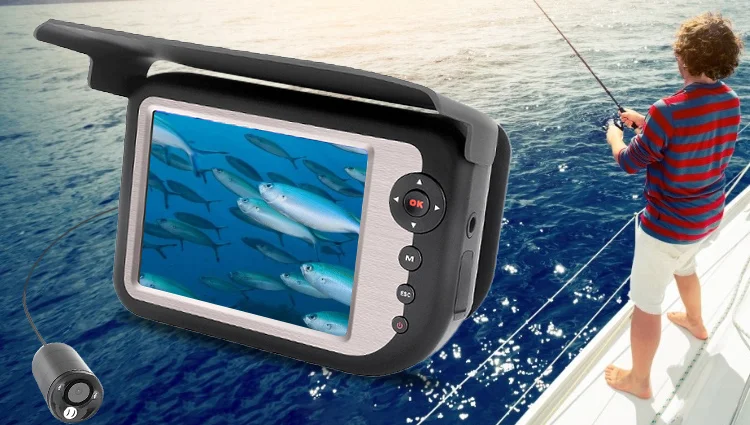 Fish Finder With 5 Inch Lcd Display - Buy Portable Fish Finder,Battery ...