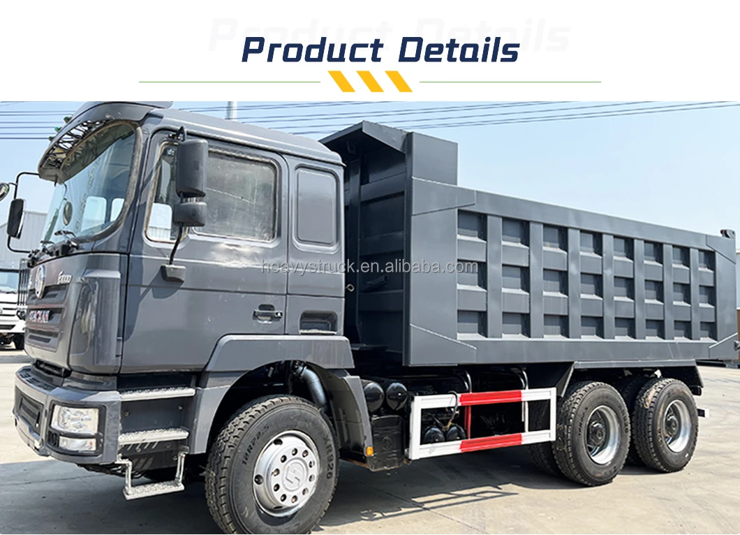Good Conditions Used Black Shacman F3000 6x4 10 Wheels Dump Truck for ...