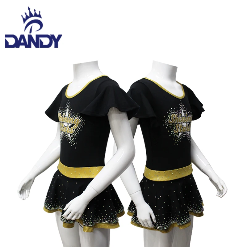 Custom Cheerleading Uniform Performance Cheer Dance Uniforms Sparkling ...