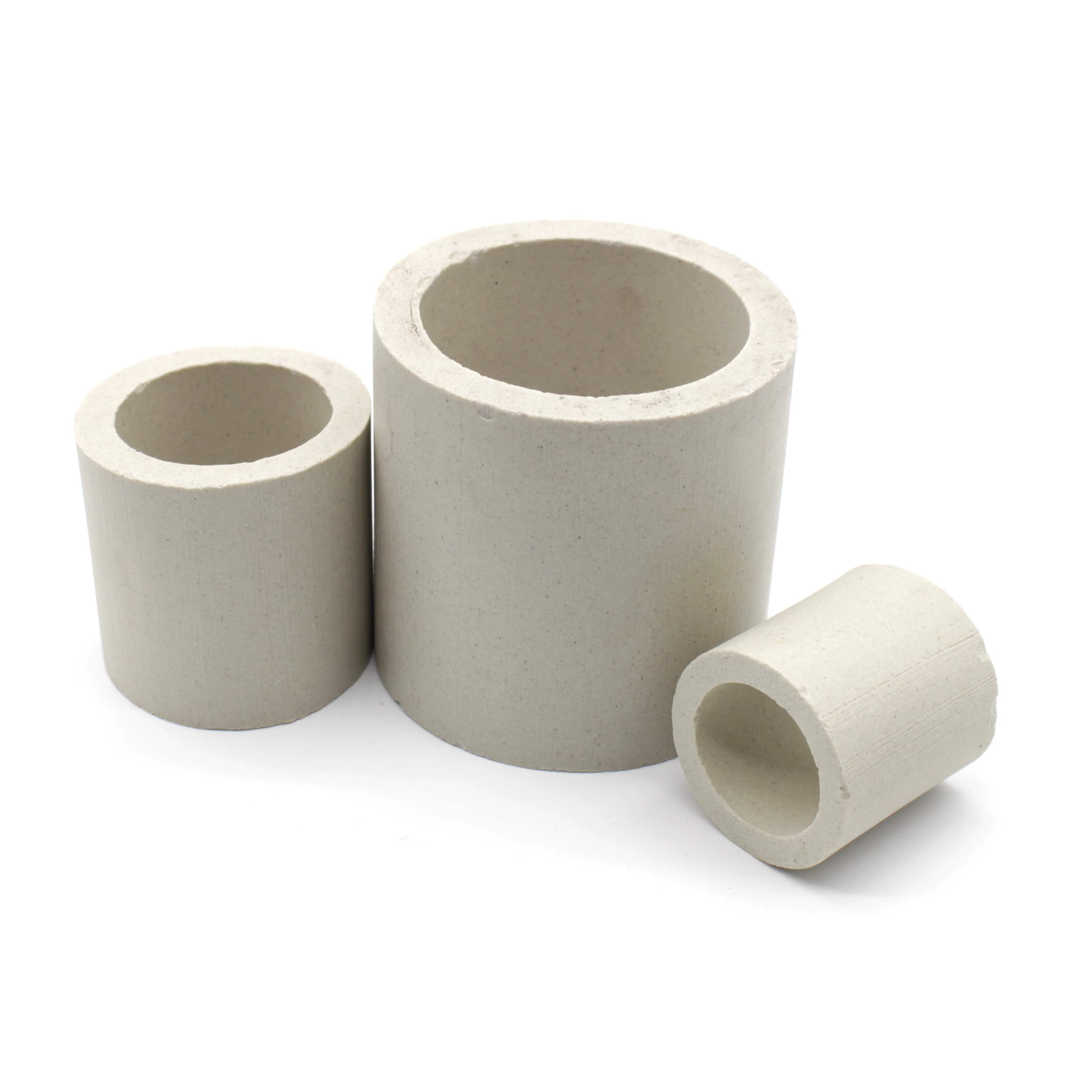 Ceramic Raschig Ring Glazed Raschig Rings For Distillation Column ...