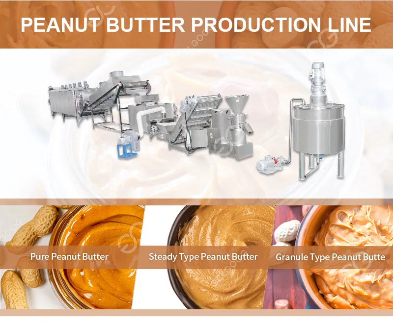 Industrial Complete Crunchy Hazelnut Nut Paste Making Equipment Peanut ...