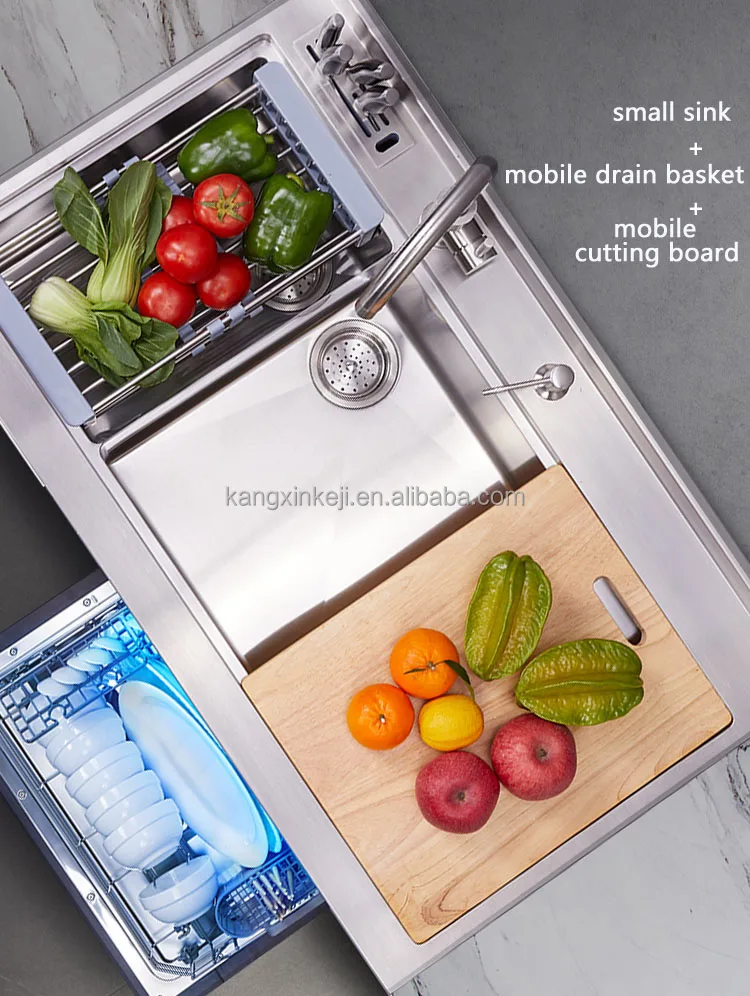 Hot Selling Stainless Steel Sink Washing Dish Machine Smart Ultrasonic ...