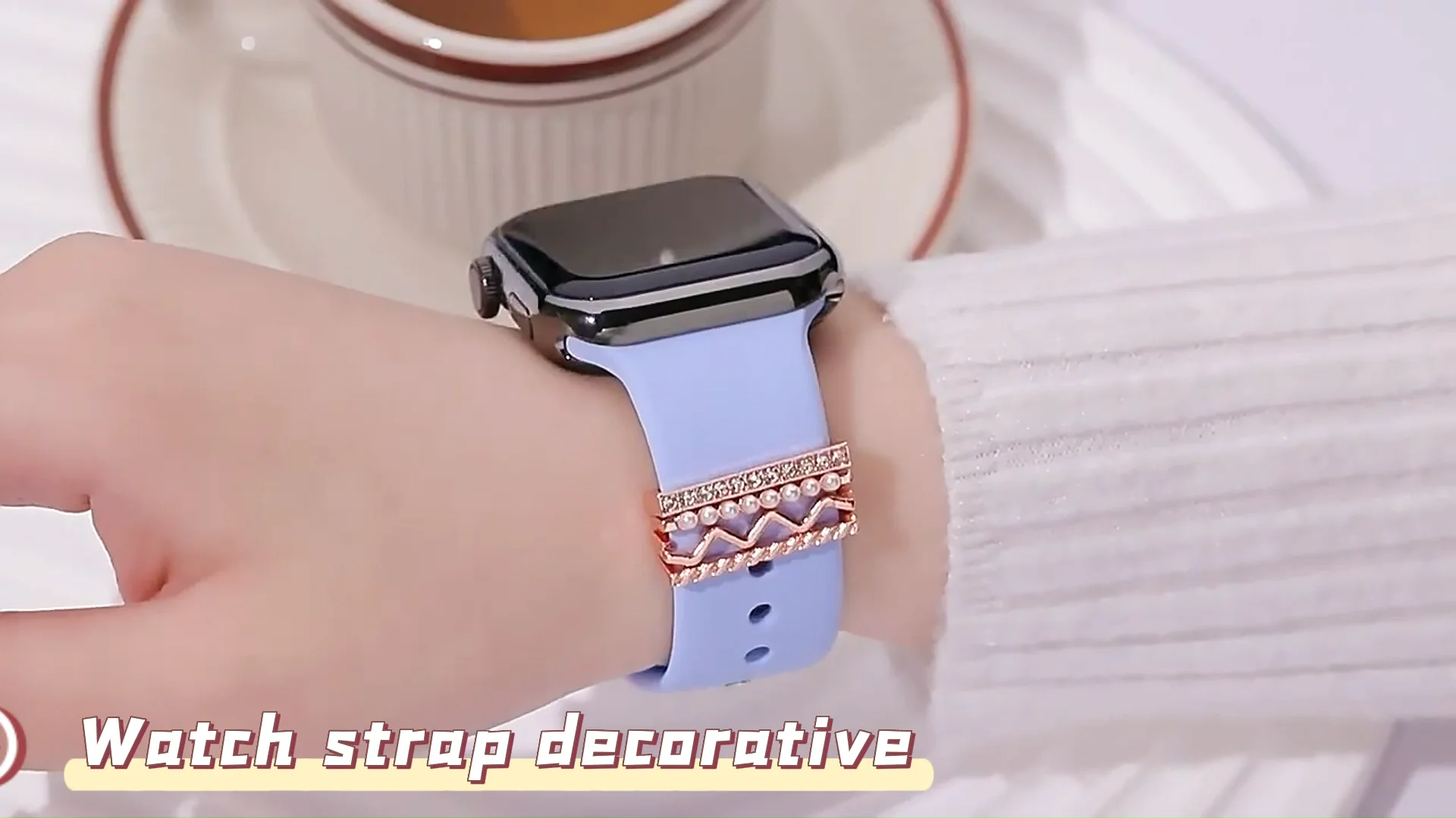 Leyi New Watch Accessories & Parts Decoration Charms Loops Ring For ...