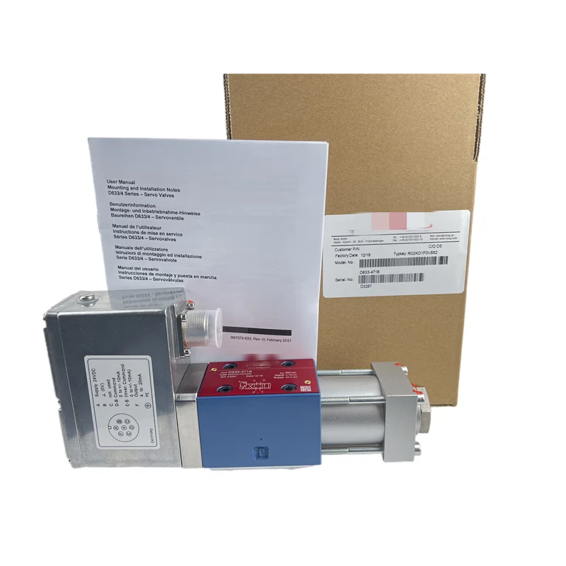 Electro-hydraulic Servo Valve D662-4011 D662-4014 D662-4015 D662-4025 ...