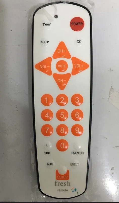 Hotel TV Remote - Waterproof and Easy Clean Universal Control