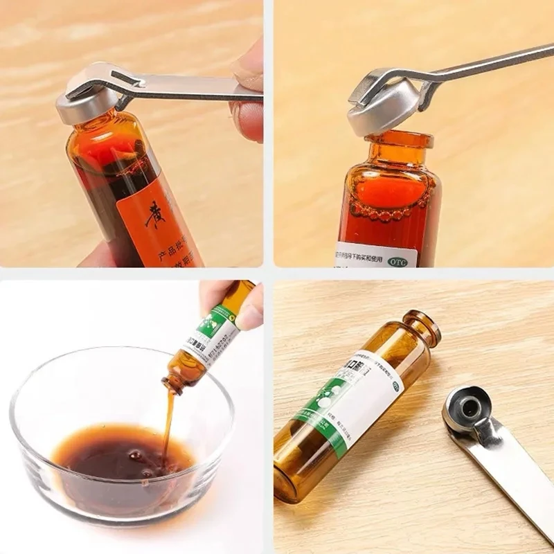 Stainless Steel Oral Liquid Vial Opener Nurse Doctor Ampule Bottle ...