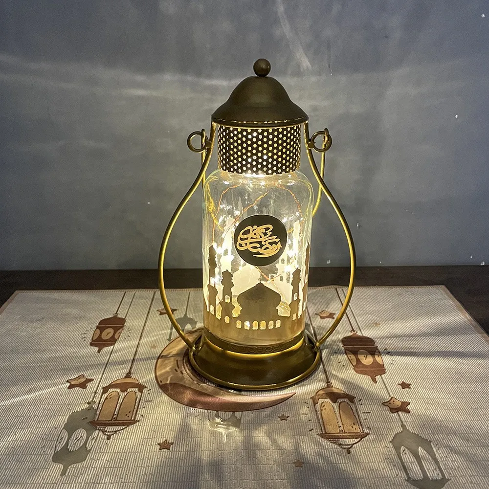 Newish Ramadan Muslim Festival Party Decor Iron Lanterns Hanging Table ...