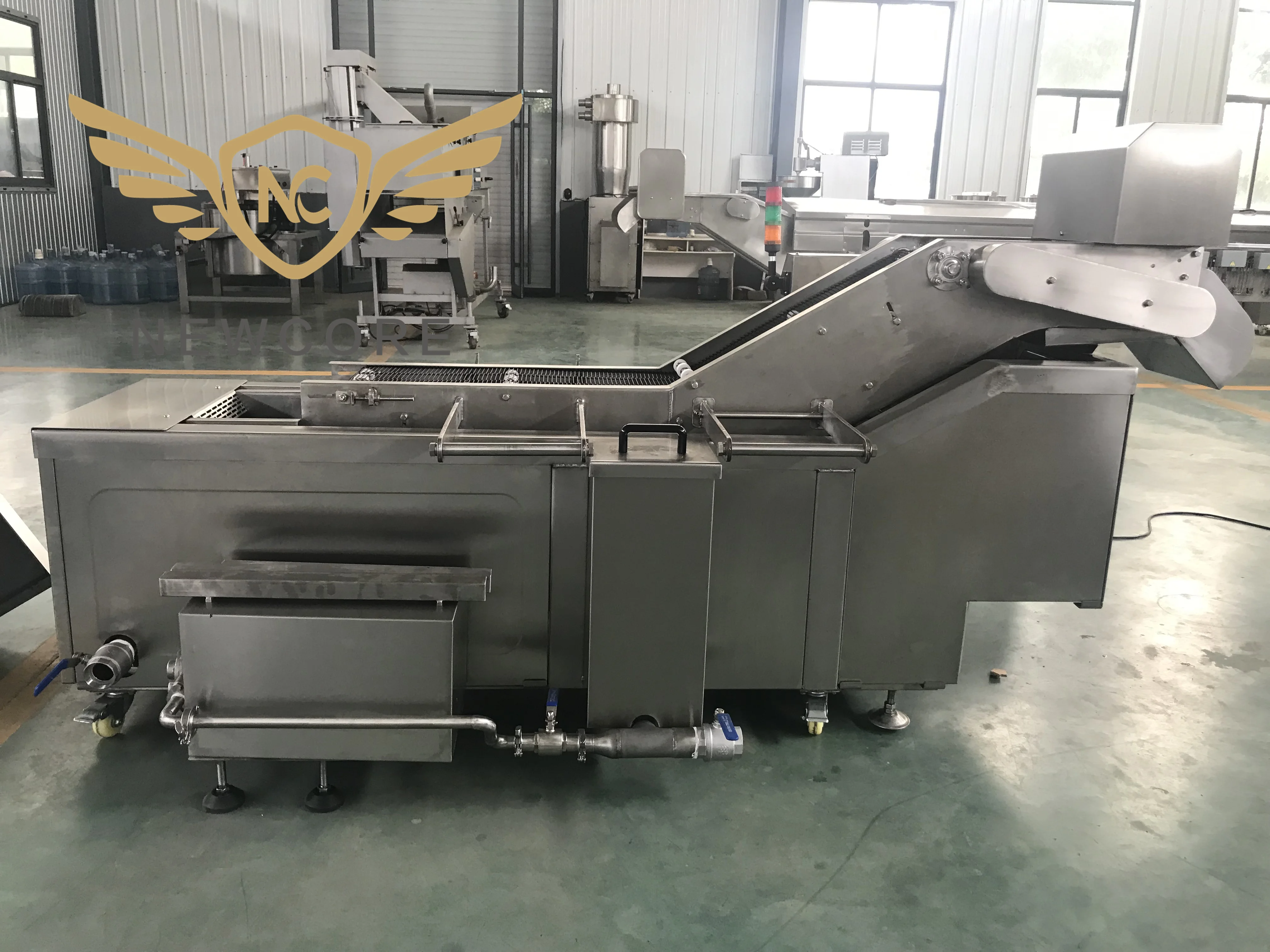 Fry Chicken Nuggets Machine Gas Chips Fryer Commercial Deep Fryer - Buy ...