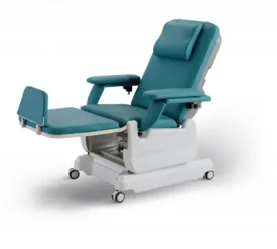 Hospital Electric Recliner Dialysis Chair Medical Blood Collection ...