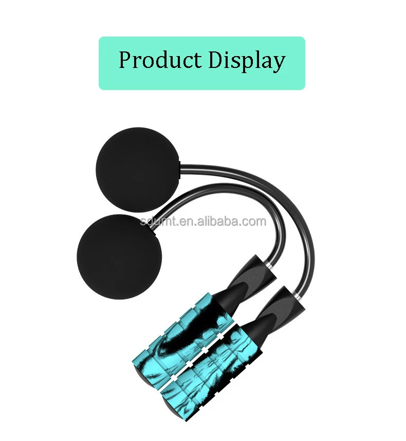 Wholesale Fitness Equipment Wireless Foam Handle Cordless Jump Rope ...