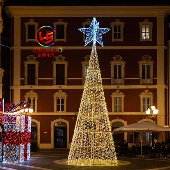 Popular Shopping Center 20ft 30ft 40ft 50ft Giant Outdoor Led Lighting ...