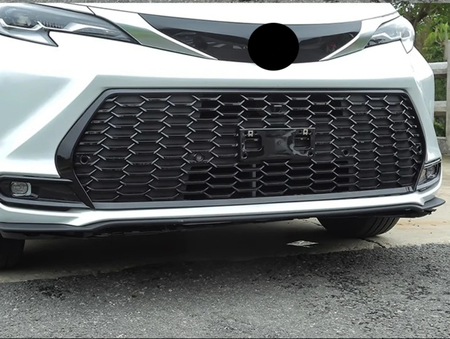 Grill Mask Grid Radiator Grille Assembly For Toyota Sienna Modified ...