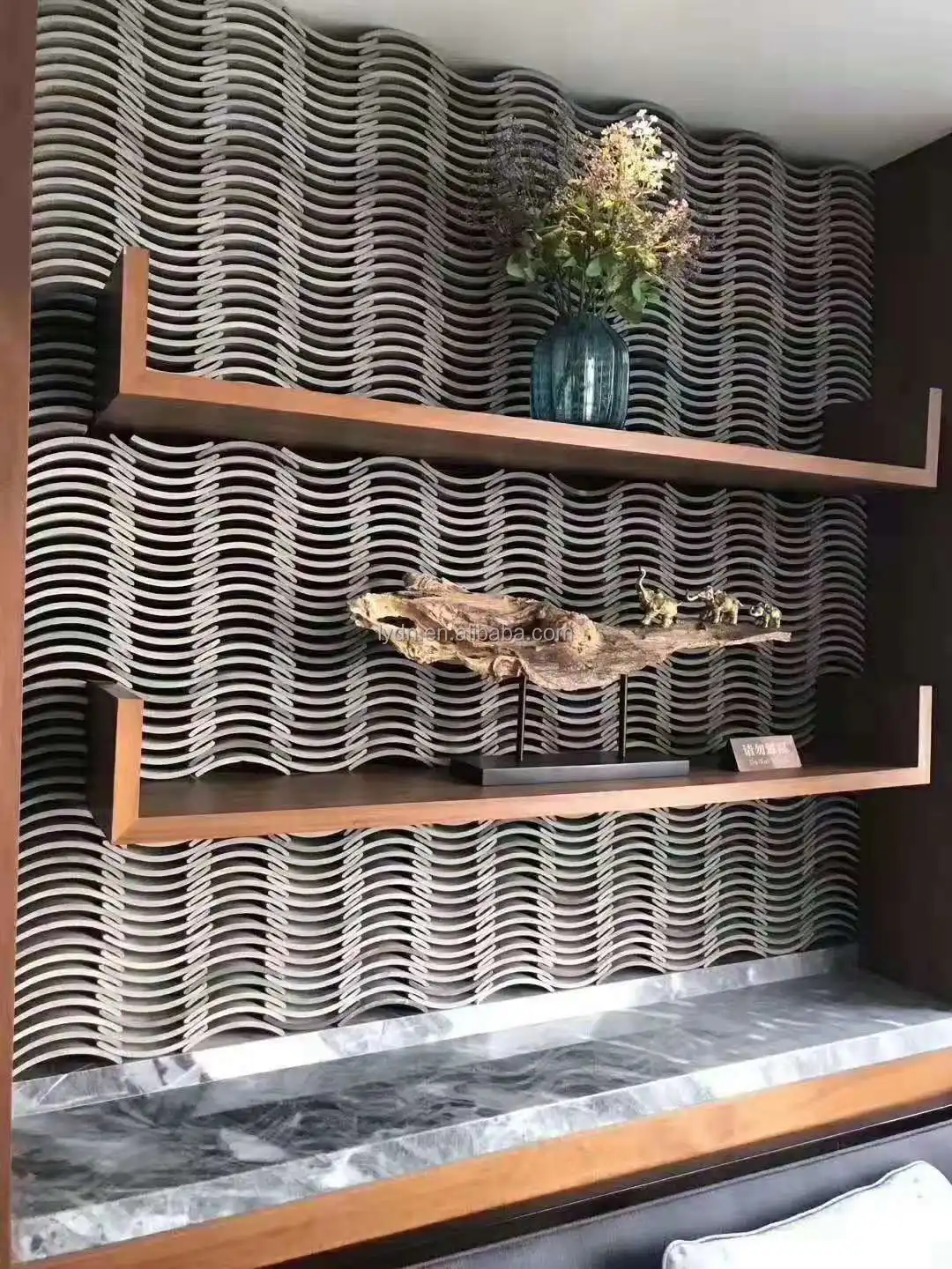 Japanese Roof Shingled Clay Wall Cladding For Chinese Restaurant