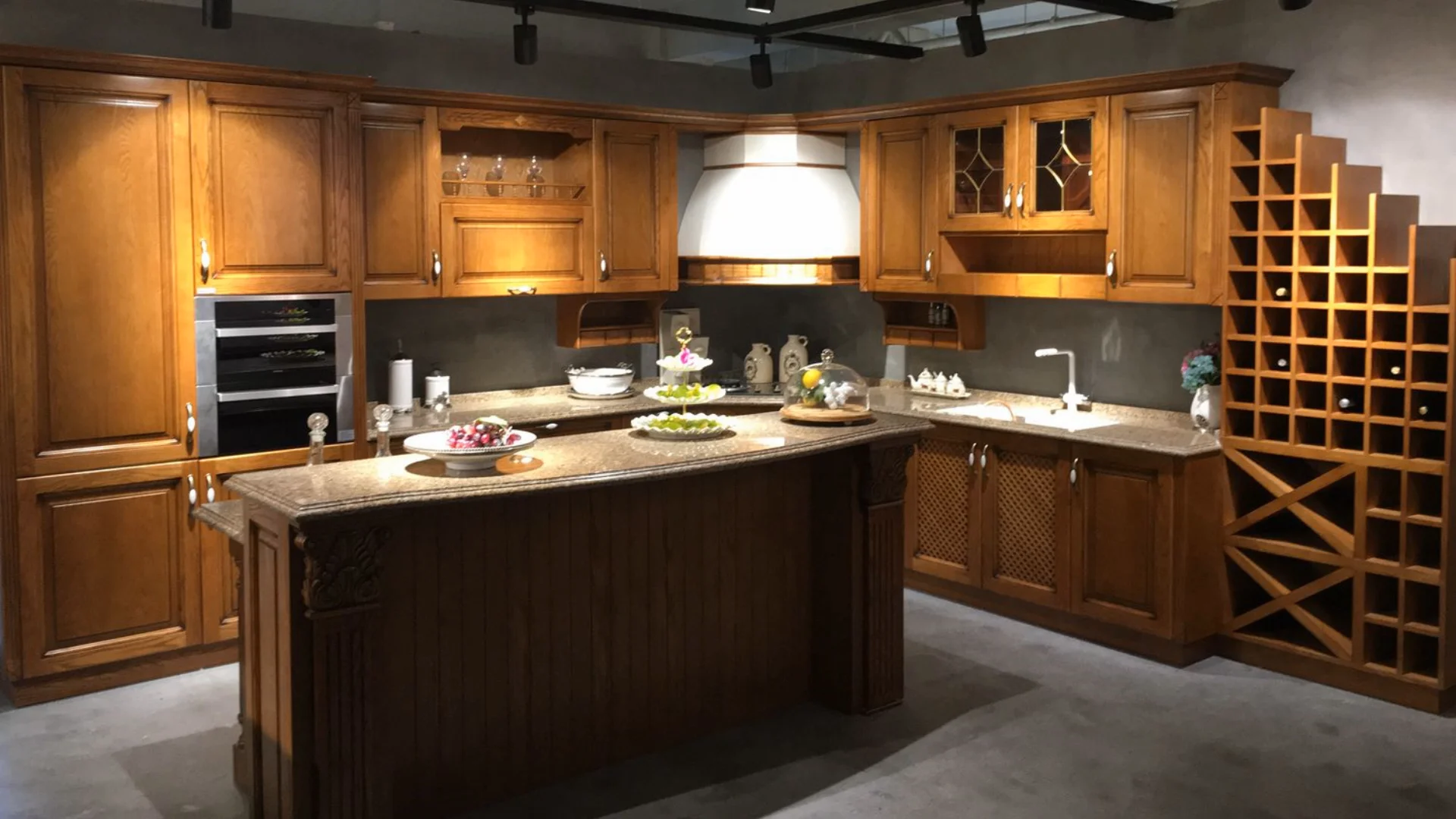 Solid Wood Kitchen Cabinet Modern Kitchen Cabinet New Design Kitchen Cabinet - Buy Solid Wood ...