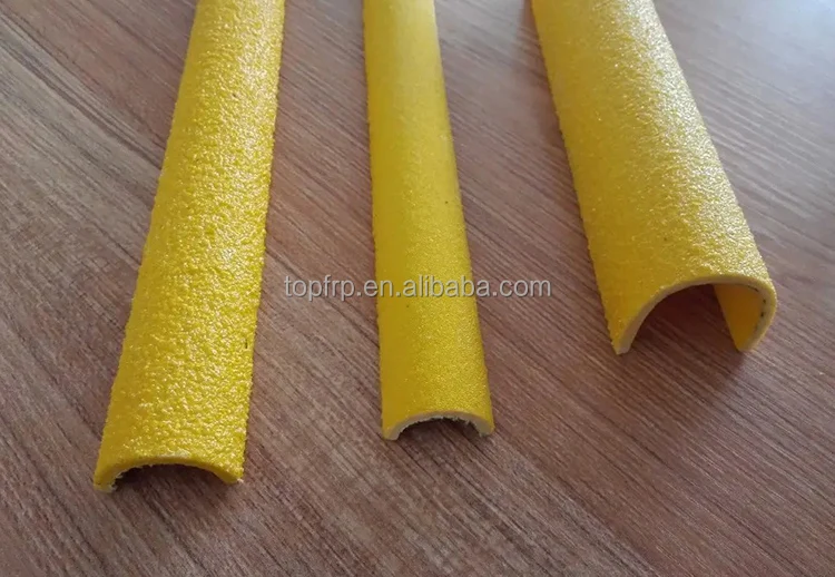 High Quality Fiberglass GFRP Ladder Rung Cover with Grit Coated ...