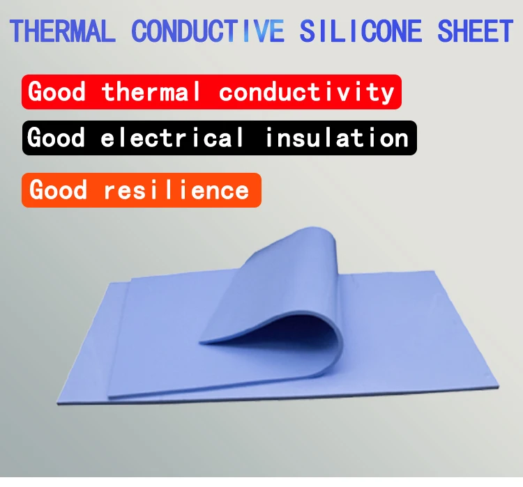 Good Thermal Conductivity Thermal Conductive Silicone Sheet Conductive ...