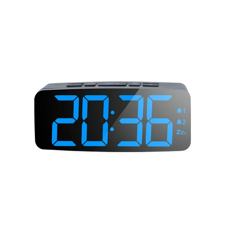Radio Controlled LED Digital Clock with Large Display and Brightness ...