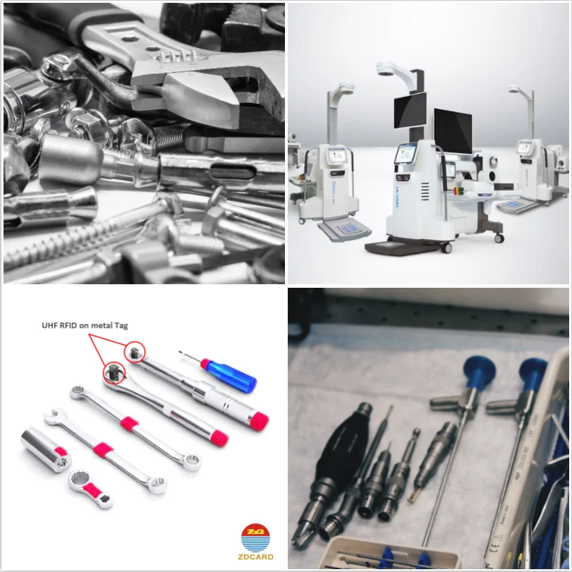Custom Programmable RFID Tools Tracking860~960MHz Anti-Metal Passive ...