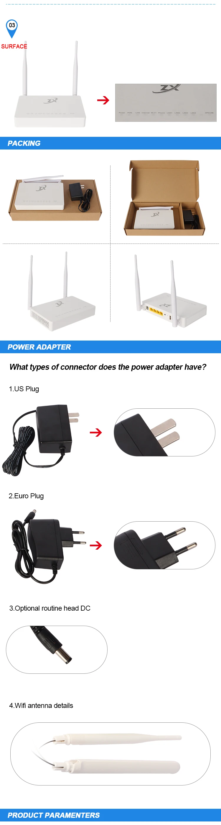 工厂价格光纤设备onu gpon ont F660 V8 F609 V3带1GE 3FE 1TEL 1USB无线路由器| Alibaba.com