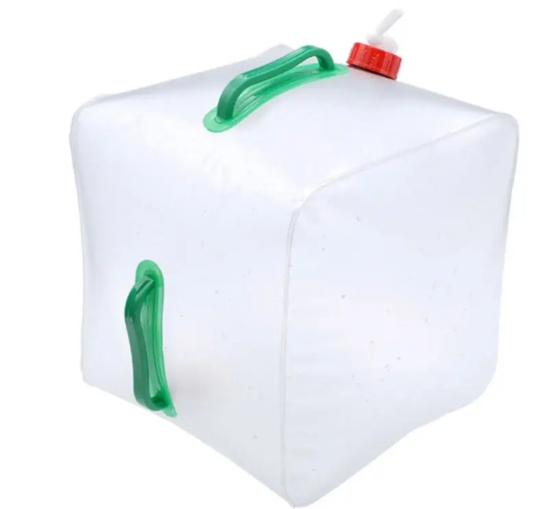 Foldable PVC Water Jug Tank Storage Faucet Dispensing Containers with ...