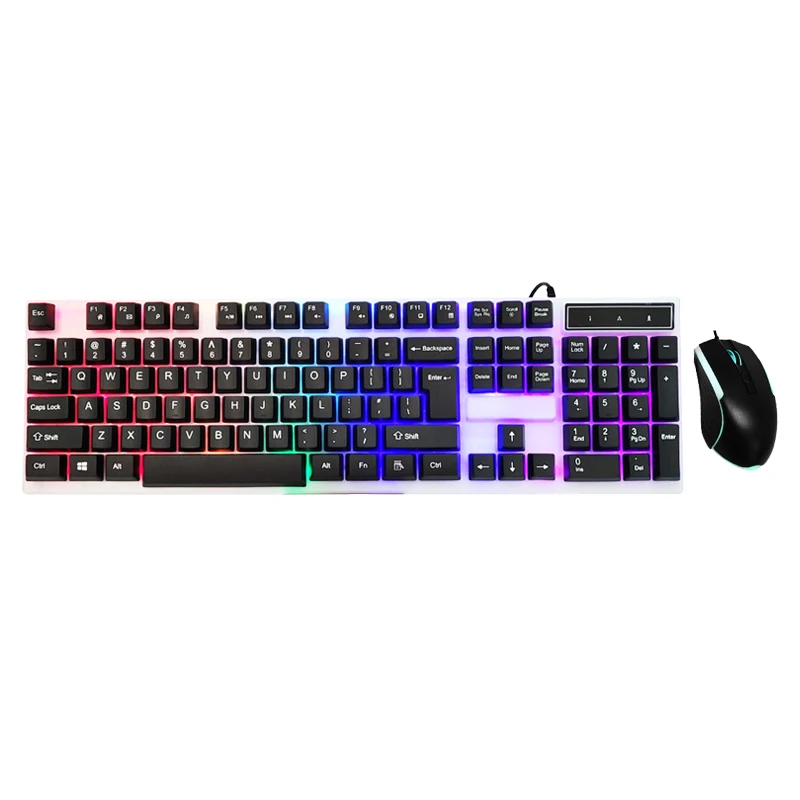 Wholesale Custom Gamer Keyboard Teclado Backlit Rgb Mechanical Felling ...