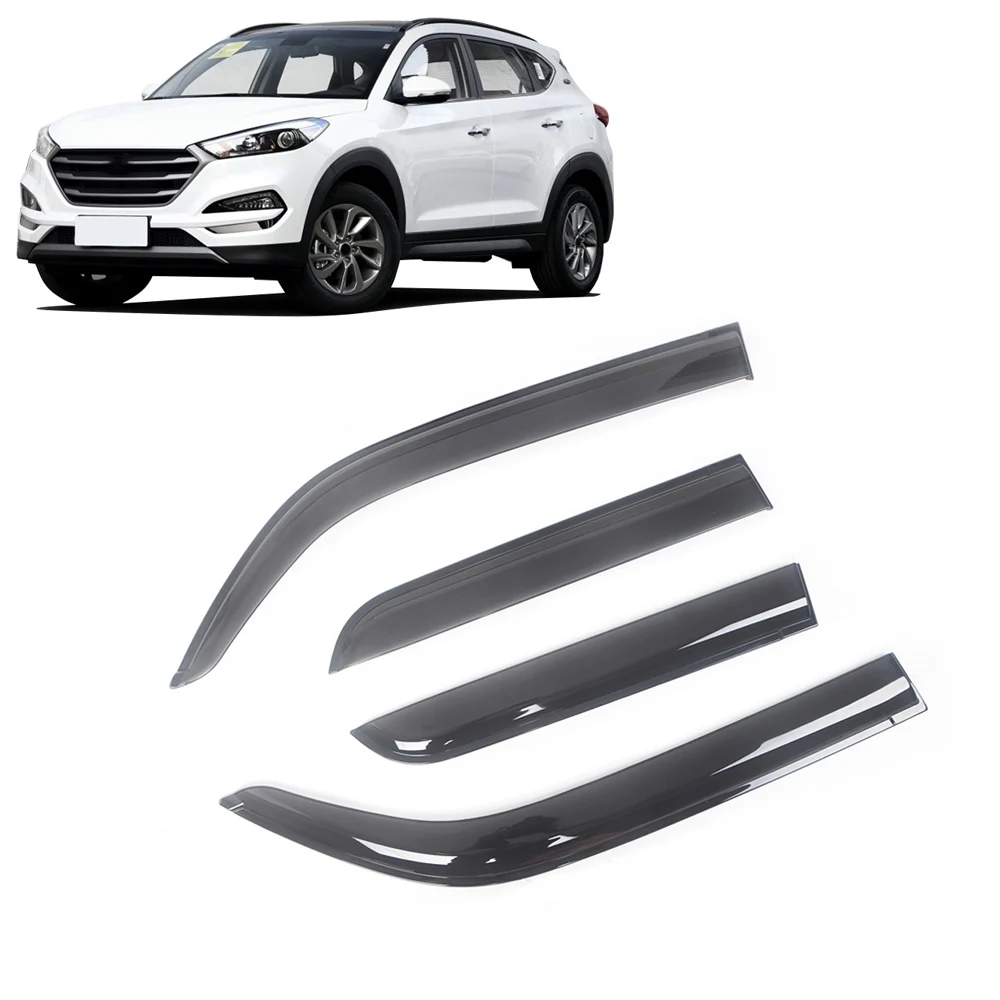 For Hyundai Tucson 2005-2024 Auto Side Window Wind Deflectors Visors ...