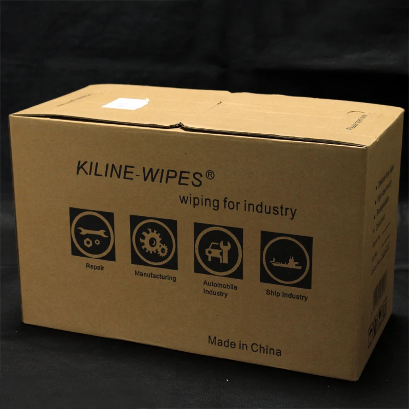 Kiline 3-ply Wiping Roll Industrial Paper Wipes Reinforced Embossed ...