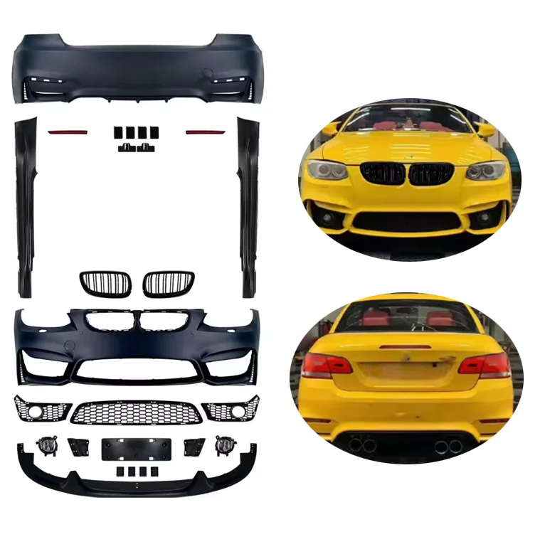 M4 Bodykit for BMW 3 Series e92 2005-2008 pre-lci modified to m4 style ...