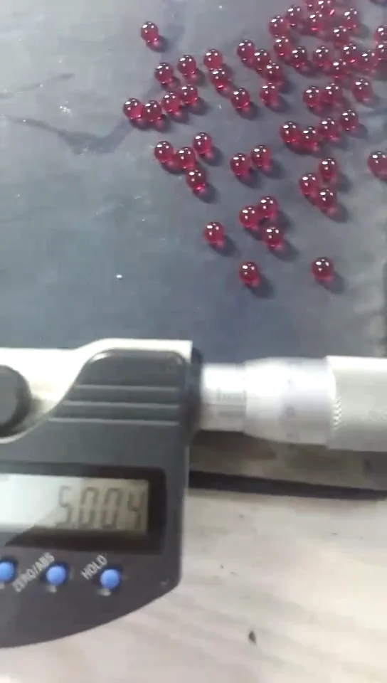 Wholesale Lab Created #5 Red Sphere Loose Gemstone Corundum Ruby Ball ...