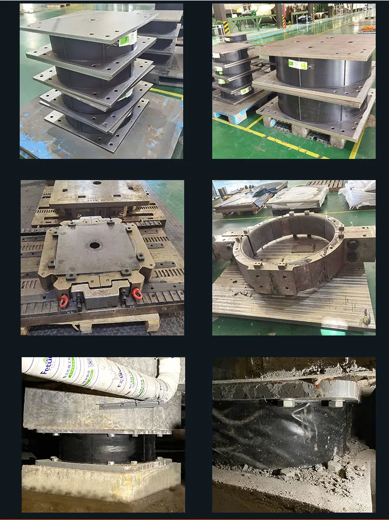 Seismic Isolation HDR High Damping Building Shock Absorber