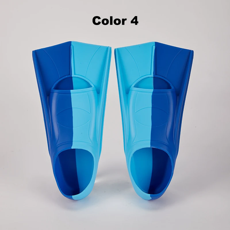 Hot Sell Custom logo Color Soft Silicon Full Foot Diving Fin Wide Size ...