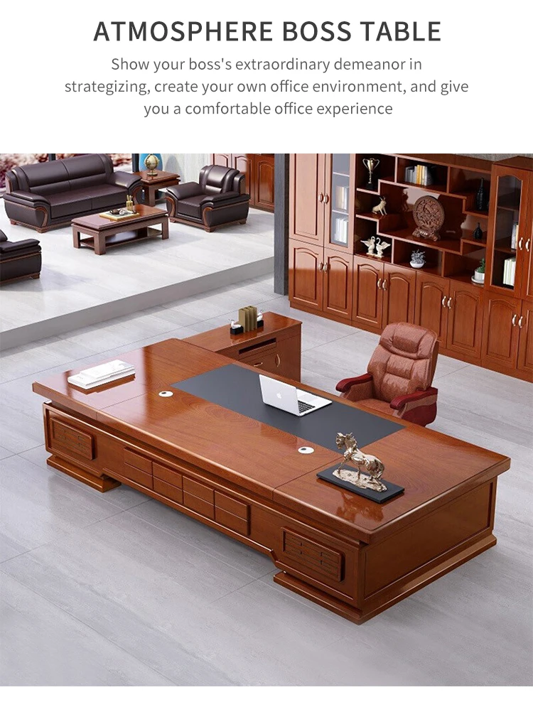 LBZ-38 Office Furniture boss Table for Office Luxury Manager Desk Ceo ...