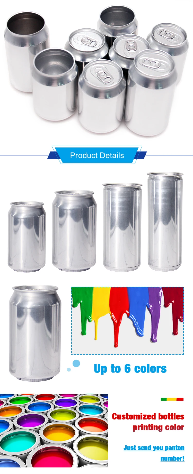 Wholesale Aluminum Cans - Ideal for Beverages & Drinks