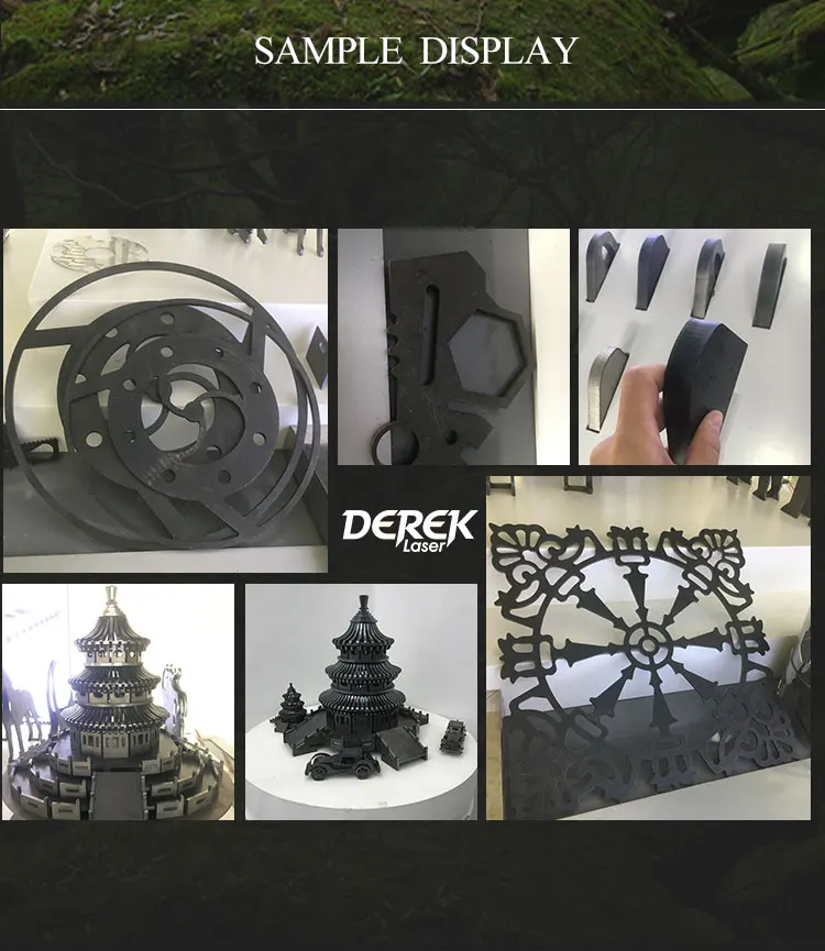 Factory Derek Laser High Precision 1500*1000mm 1510 Cnc Fiber Laser ...