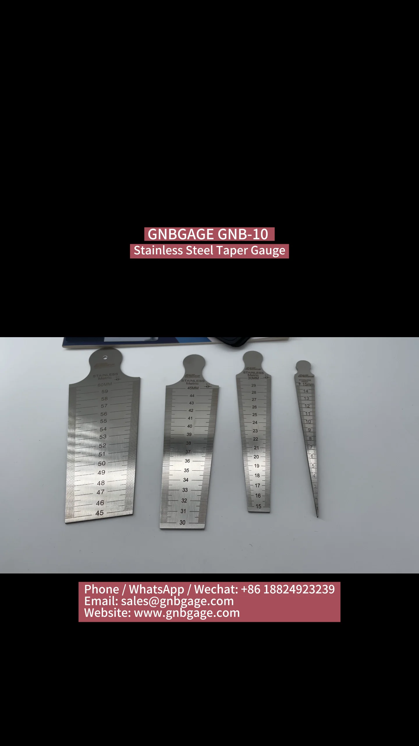 Alat Ukur Lancip Stainless Steel,Alat Pengukur Lubang Feeler Celah ...