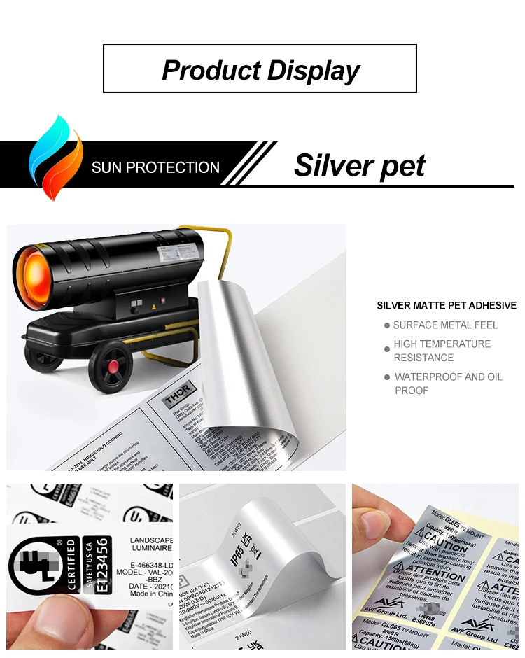 Custom Warning Label Electrical Sticker Adhesive Electrical Panel ...