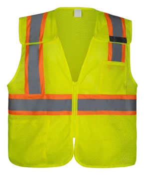 Ansi Two-tone Reflective High-visibility Mic Tab 5 Point Zipper Closure ...