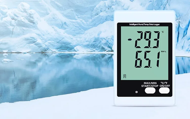 Yowexa DWL-20E Sound Light Alarm Temperature Humidity Data Logger with External Probe| Alibaba.com