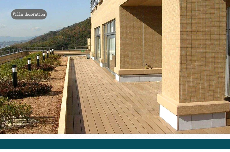 Hot Sell Recycled Plastic Terrace Board Crack-resistant Wpc Decking ...