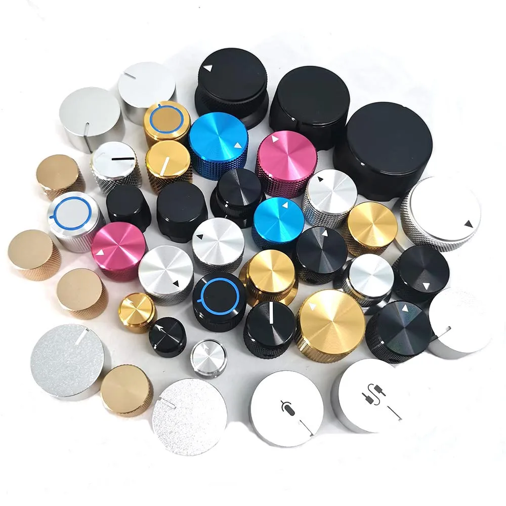 Alibaba.com: Custom CNC aluminum and brass rotary control knob with ...