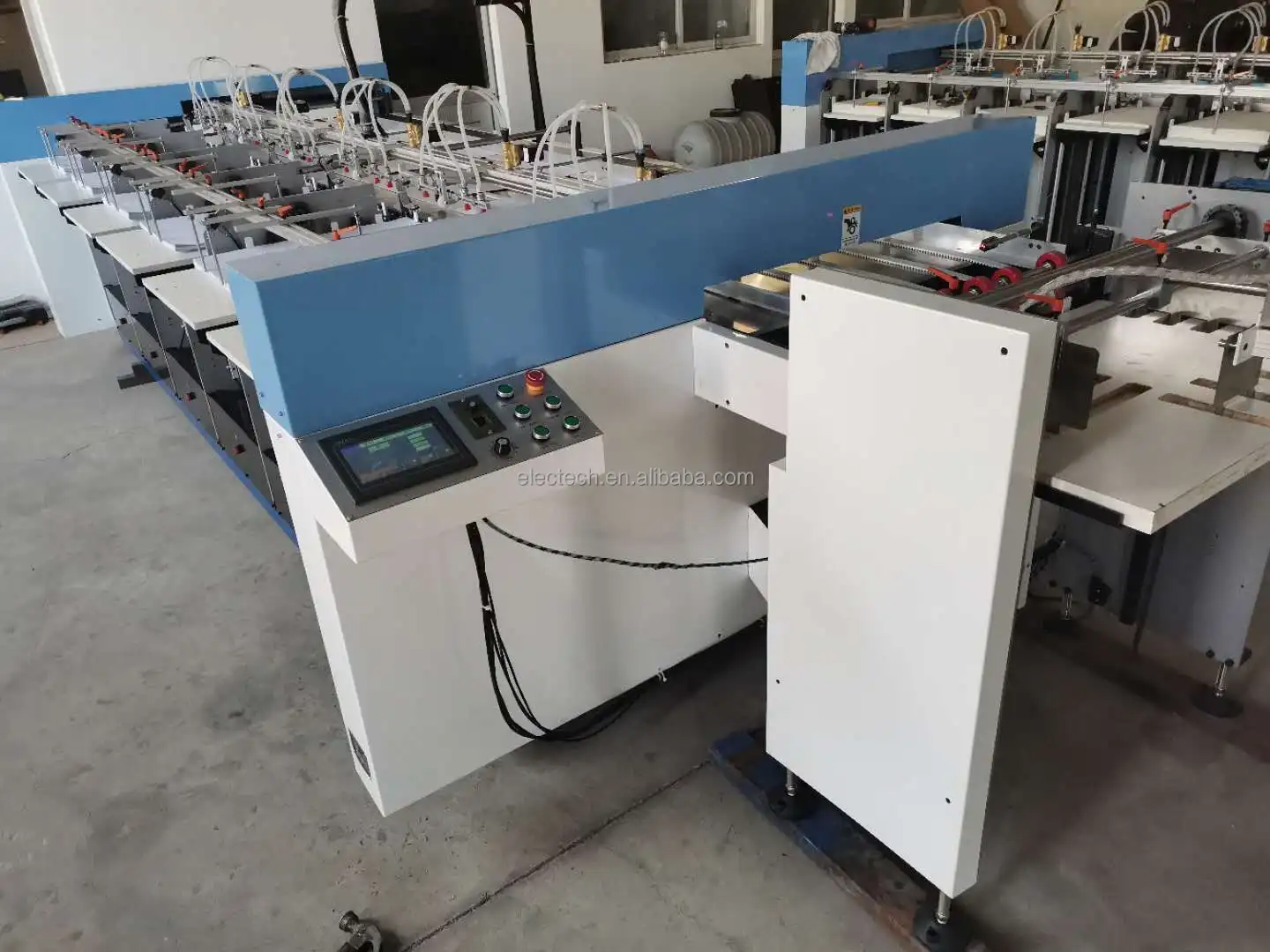 Industrial Newspaper Calendar Paper Gathering Collating Collator ...